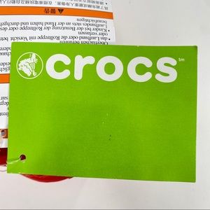 CROCS | Shoes | Crocs Red Elmo Faux Fur Lined Clogs J | Poshmark